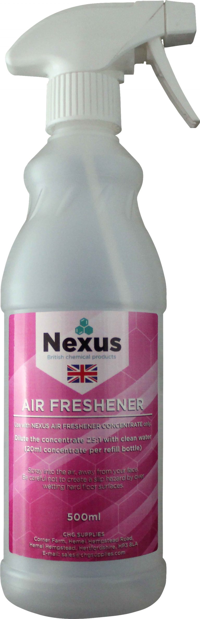 Nexus Air Freshener Trigger Bottle - CHG Supplies