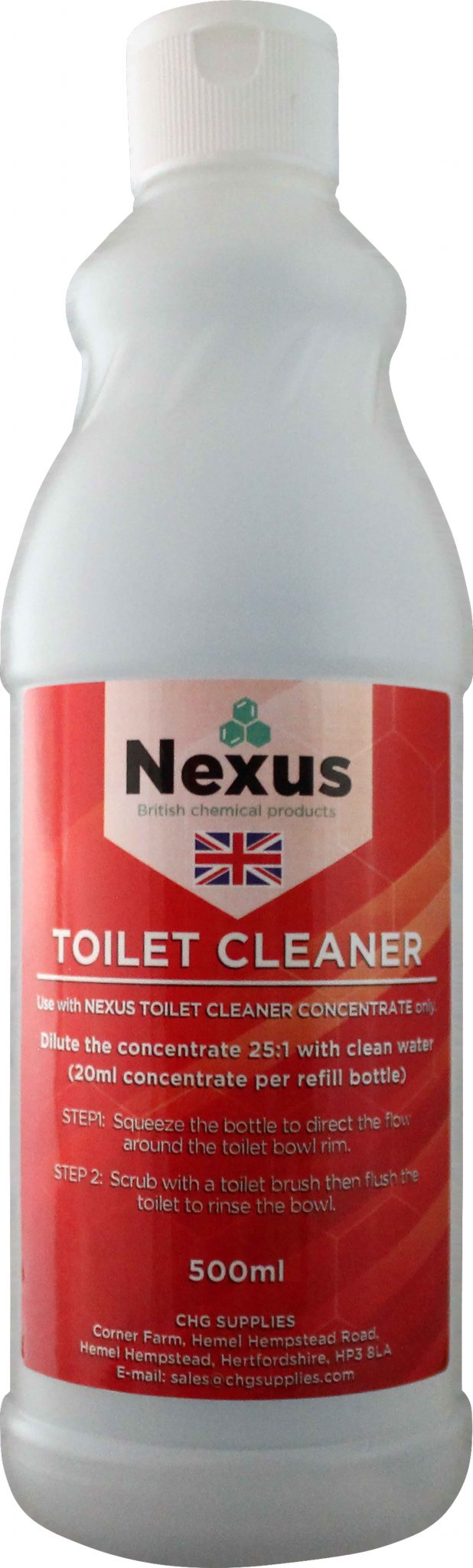 Nexus Toilet Cleaner Bottle - CHG Supplies