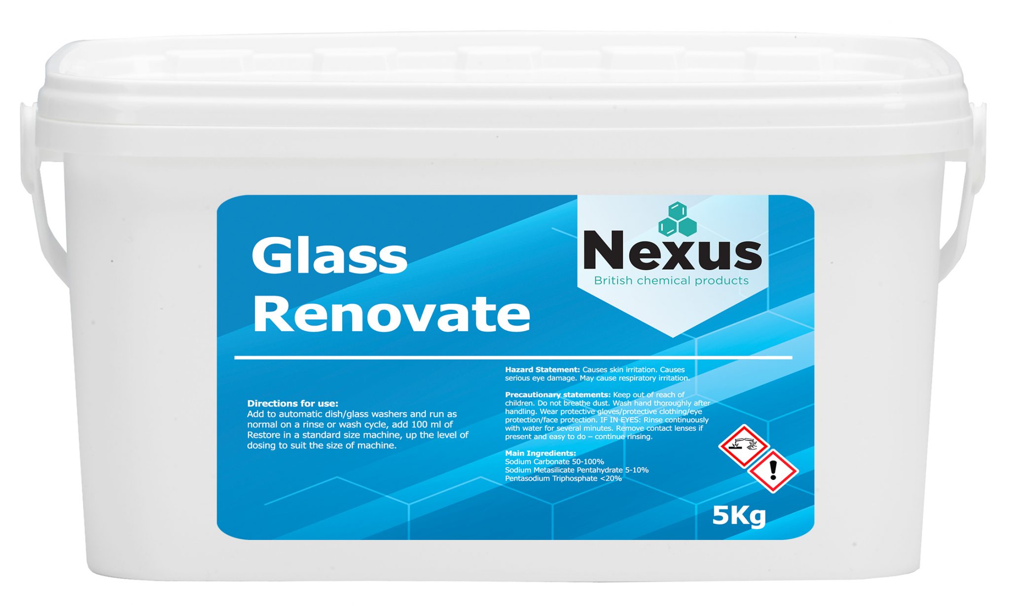 Nexus Glass Renovate Powder 5kg - CHG Supplies