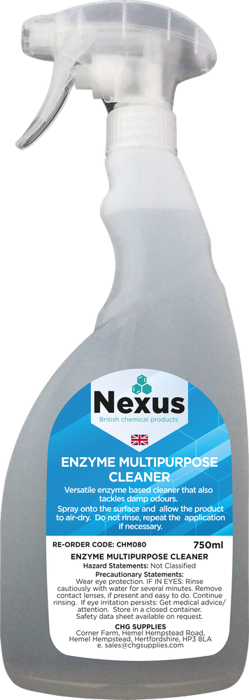 Nexus Enzyme Multipurpose Cleaner 6x750ml - CHG Supplies